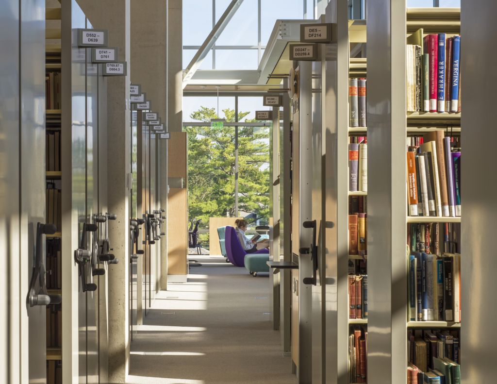 Williams College, Stetson Hall, Sawyer Library - Bohlin Cywinski Jackson