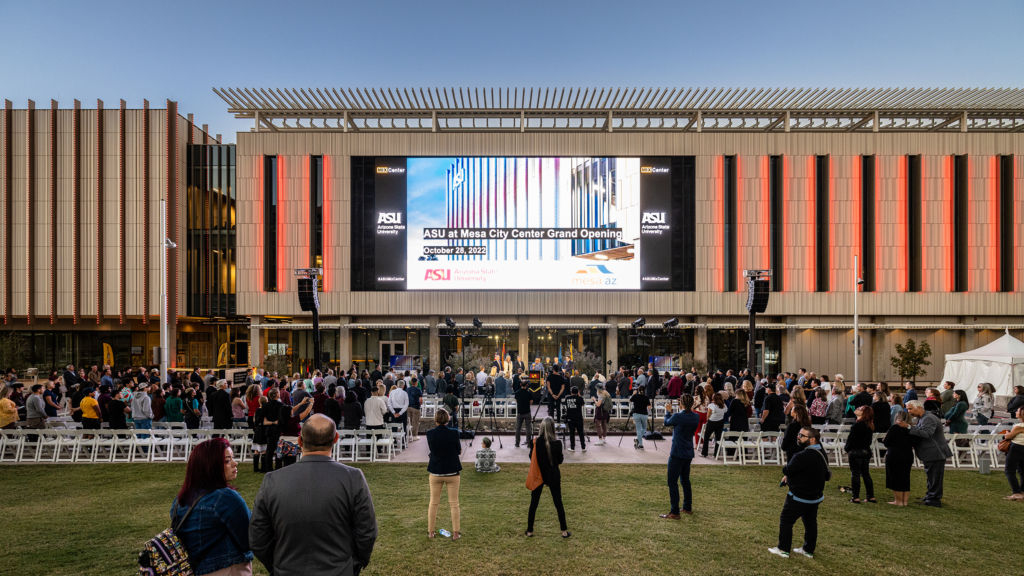 Celebrating the ASU MIX Center Grand Opening - Bohlin Cywinski Jackson