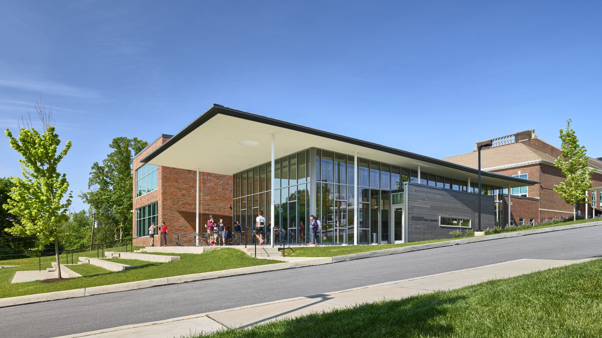 Woodlynde School, Student Commons - Bohlin Cywinski Jackson