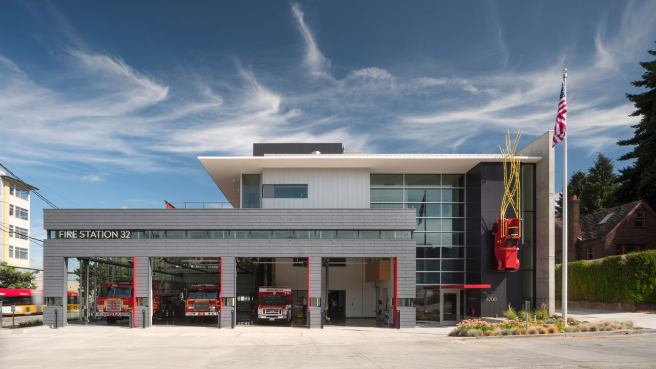 Seattle Fire Station 32 – Bohlin Cywinski Jackson
